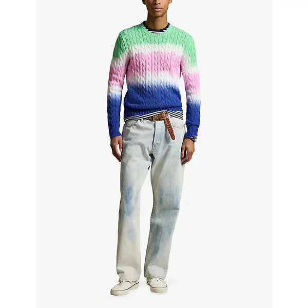 Polo Ralph Lauren Distressed Straight-leg Denim Jeans