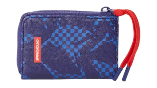 SPRAYGROUND Shark Check Wallet - Multicolor