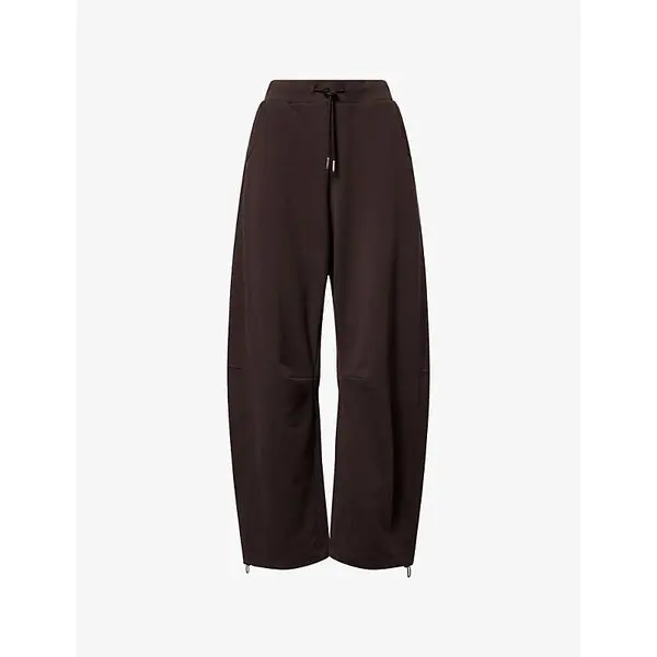 TALA Barrel-leg Cotton-blend Jogging Bottoms - Americano