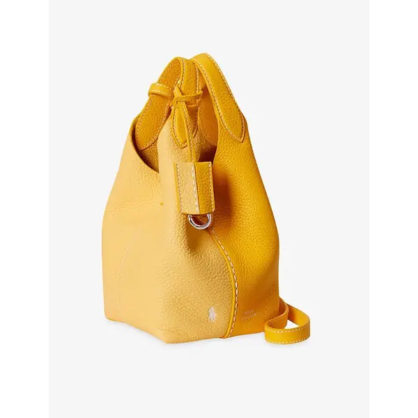 Polo Ralph Lauren Polo Play Small Leather Cross-body Bag - Yellow