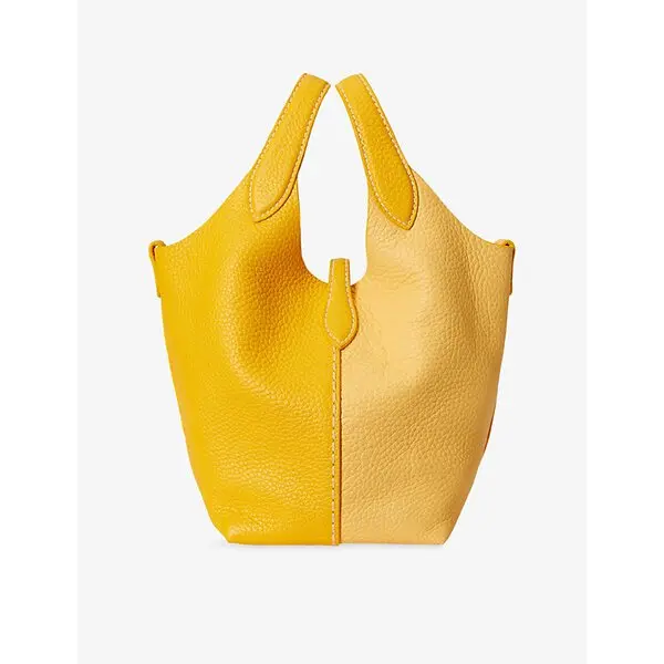 Polo Ralph Lauren Polo Play Small Leather Cross-body Bag - Yellow