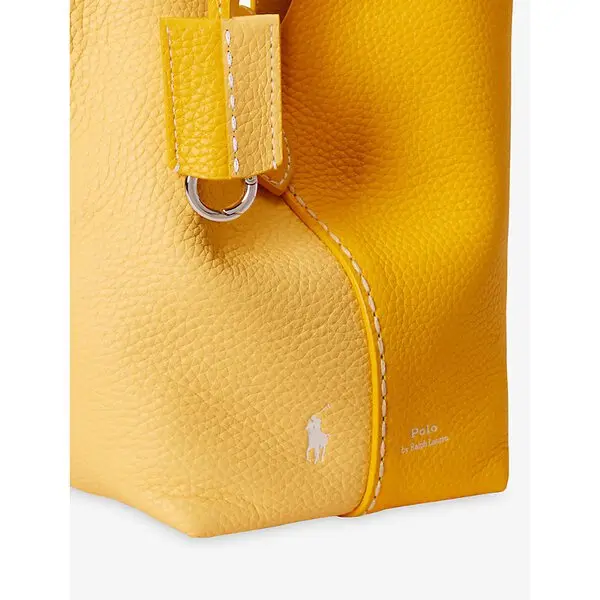 Polo Ralph Lauren Polo Play Small Leather Cross-body Bag - Yellow