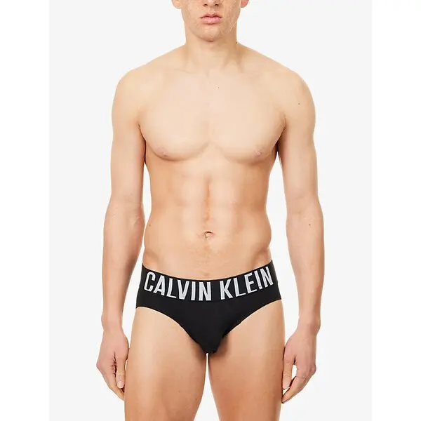 Calvin Klein Intense Power Pack Of Three Stretch-jersey Briefs - Multi