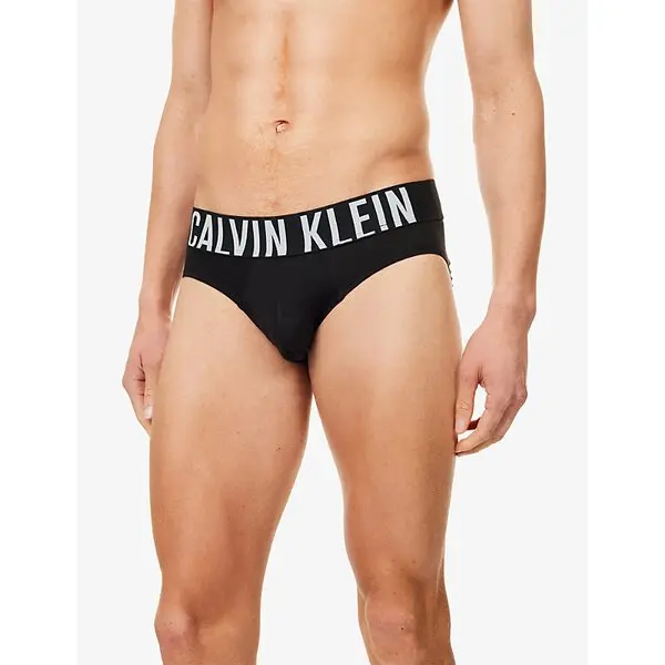 Calvin Klein Intense Power Pack Of Three Stretch-jersey Briefs - Multi