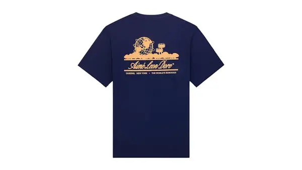 Aimé Leon Dore Unisphere Tee Shirt - Evening Blue