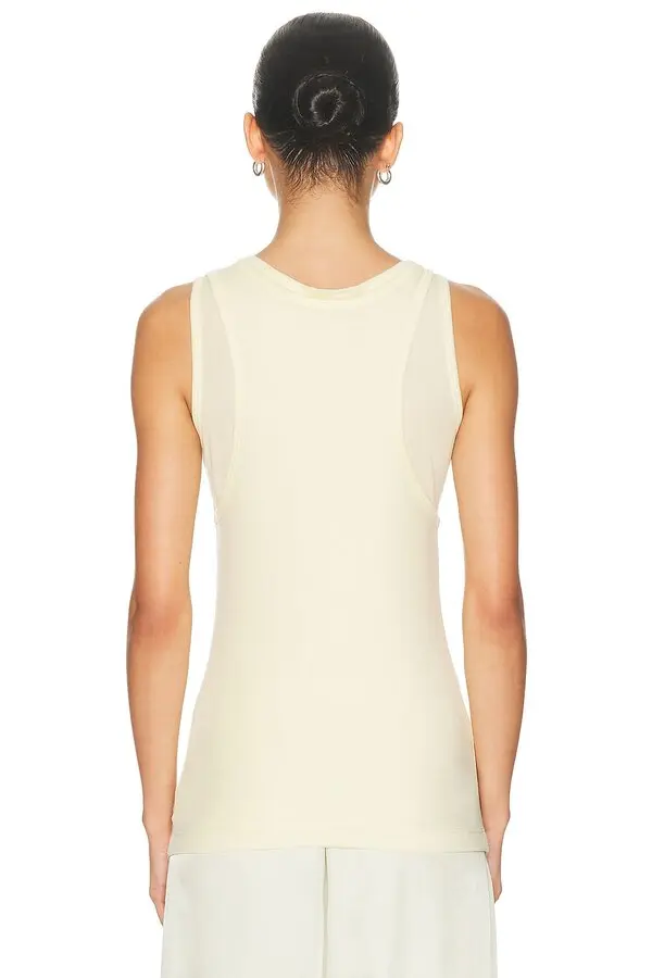 AGOLDE Finch Tank Top - Lemon Drop