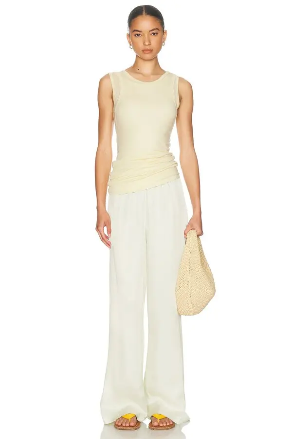 AGOLDE Finch Tank Top - Lemon Drop