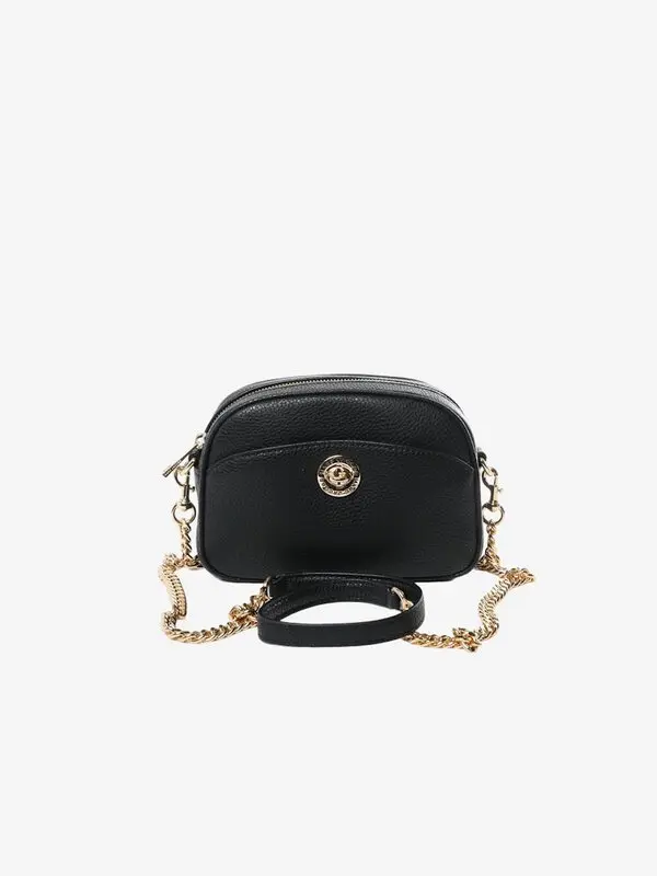 Marc Jacobs Signet Turnlock Camera Bag - Black