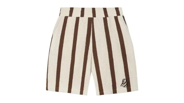 ONLY THE BLIND Crochet Shorts - Rust