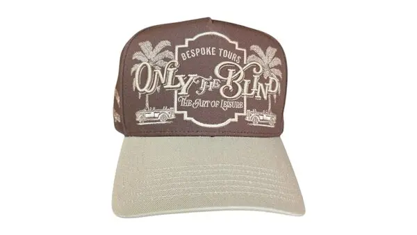 ONLY THE BLIND Bespoke Tours Cap - Brown