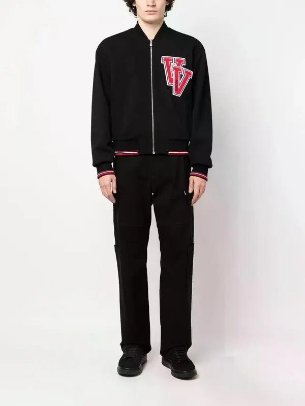 Versace Varsity-logo Bomber Jacket