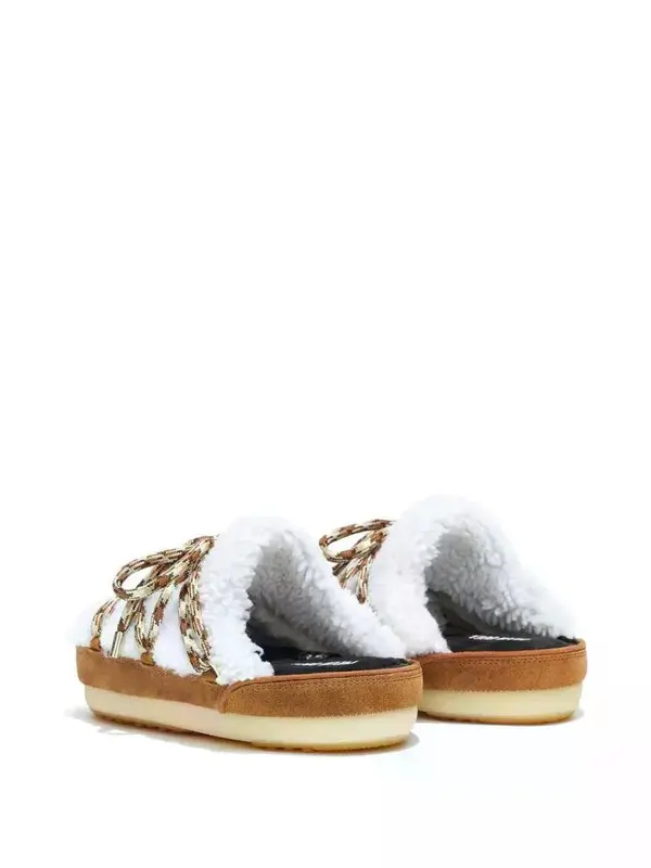 Moon Boot Shearling Mules