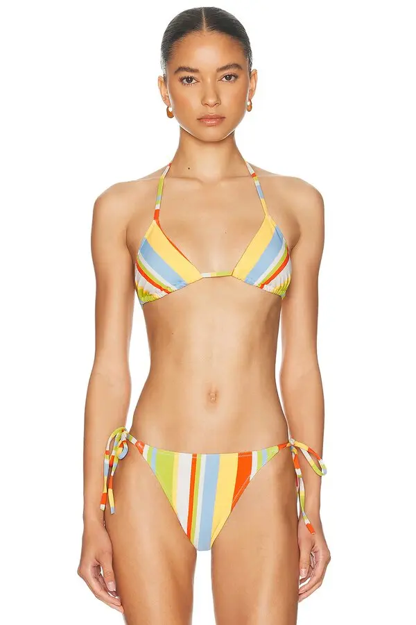 Solid & Striped The Iris Bikini Top - St. Barths Stripe