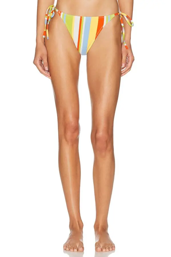 Solid & Striped The Iris Bikini Bottom - St. Barths Stripe
