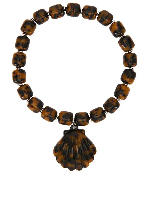 JULIETTA Cognac Asty Necklace - Brown