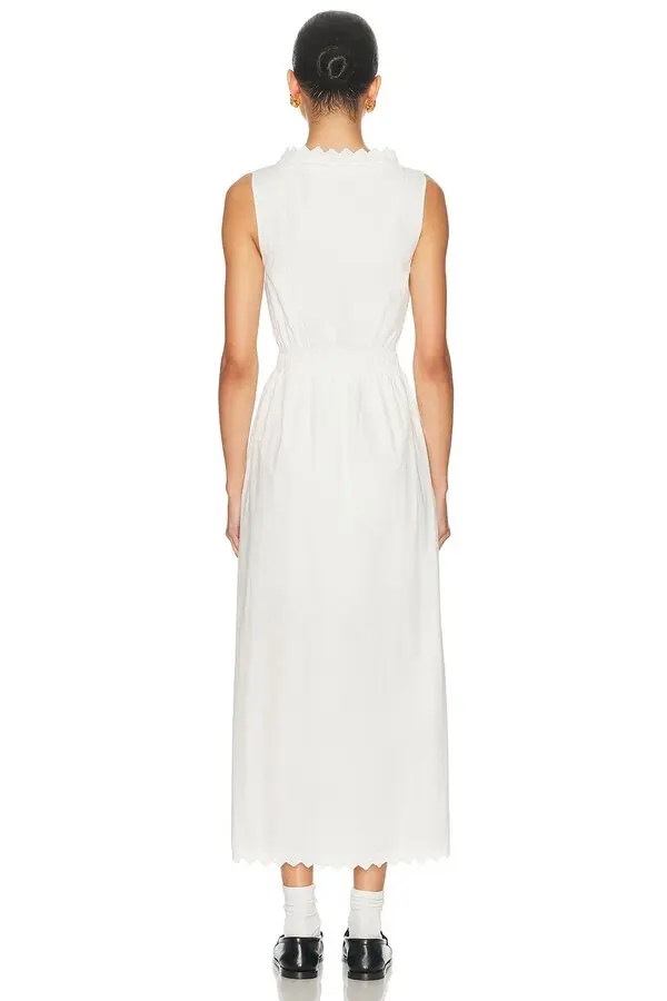 FRAME The Serene Midi Dress - White