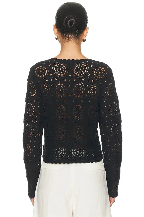 FRAME The Crochet Cardi