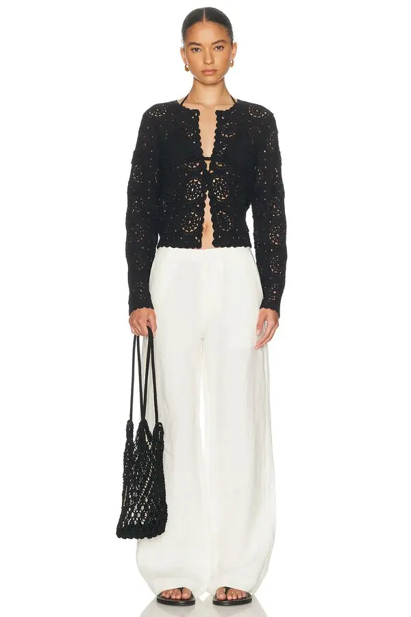 FRAME The Crochet Cardi