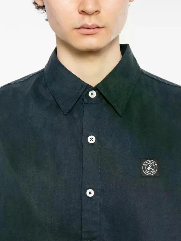 AGNES B. Logo-patch Shirt