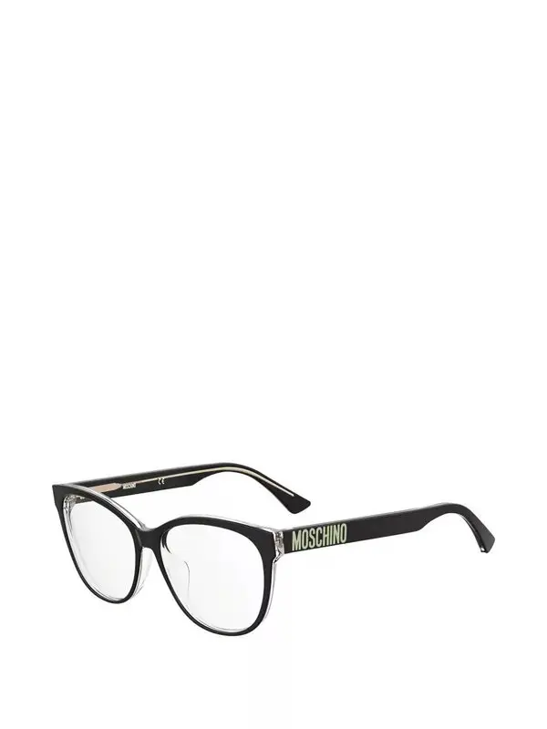 Moschino Full-rim Square Frame Glasses