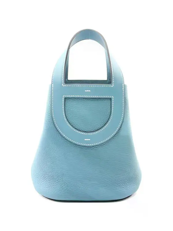 Hermès 2024 18 In The Loop Bucket Bag - Blue