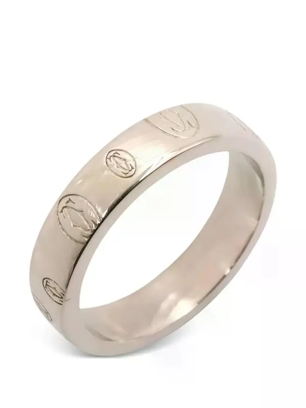 Cartier Happy Birthday Band Ring - Silver