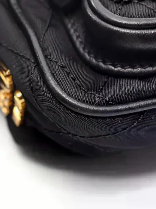 Prada 2000s Floral-embroidered Cross Body Bag