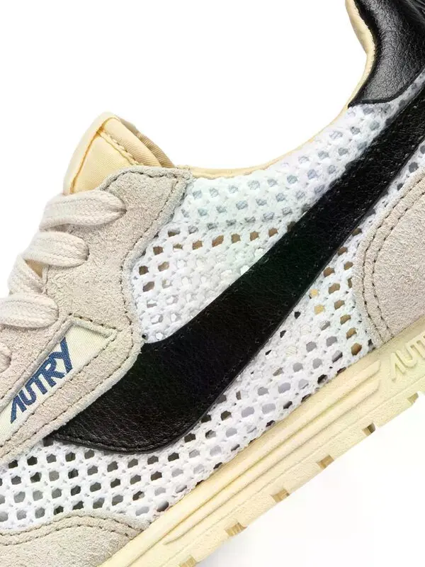 AUTRY Panelled Sneakers - White