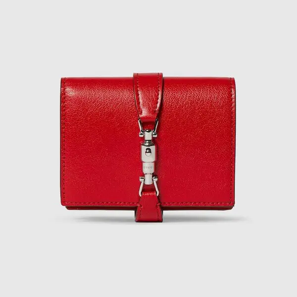 Gucci Jackie Medium Wallet Leather - Red