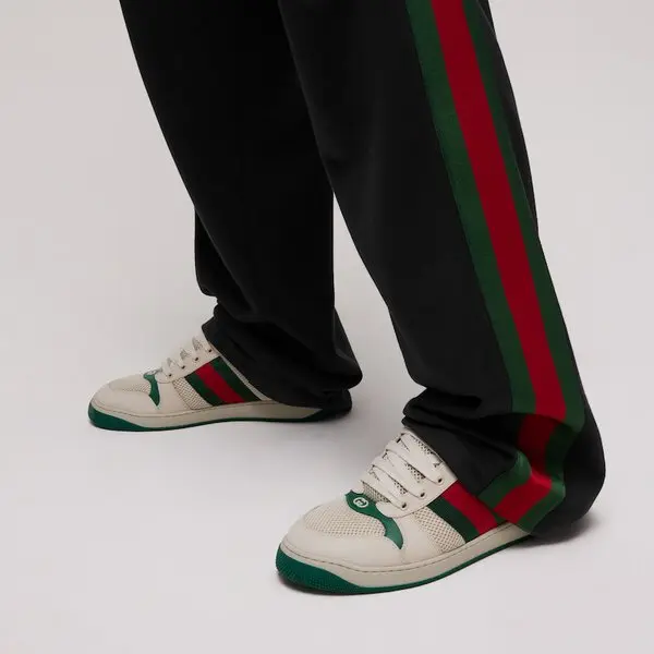 Gucci Screener Sneakers - White