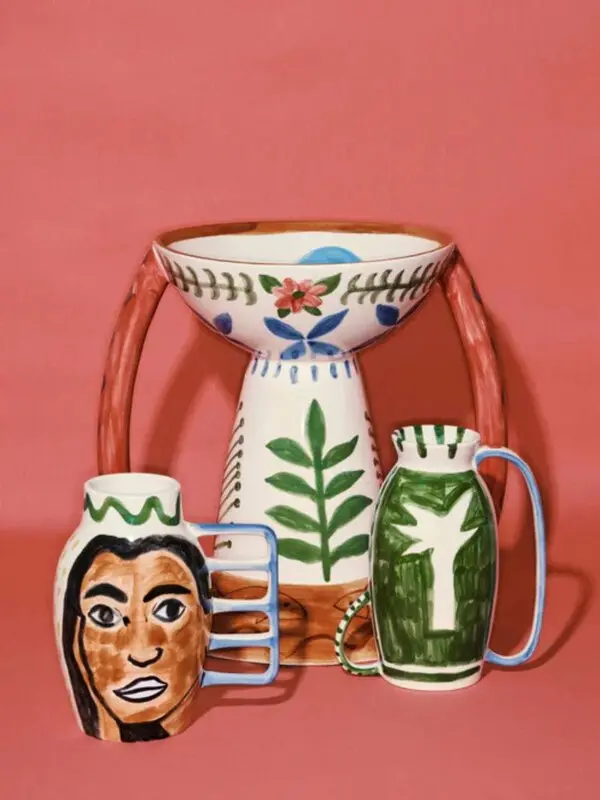 SERAX Vase Pijuayo S Mix Santiago De Borja - Multicolour