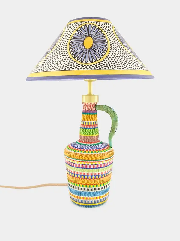 CRESSIDA BELL Hand-painted Daisey Lampshade