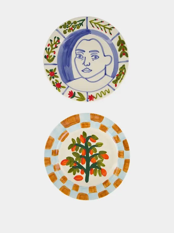 SERAX Inti Munay Set Of 2 Dinner Plates