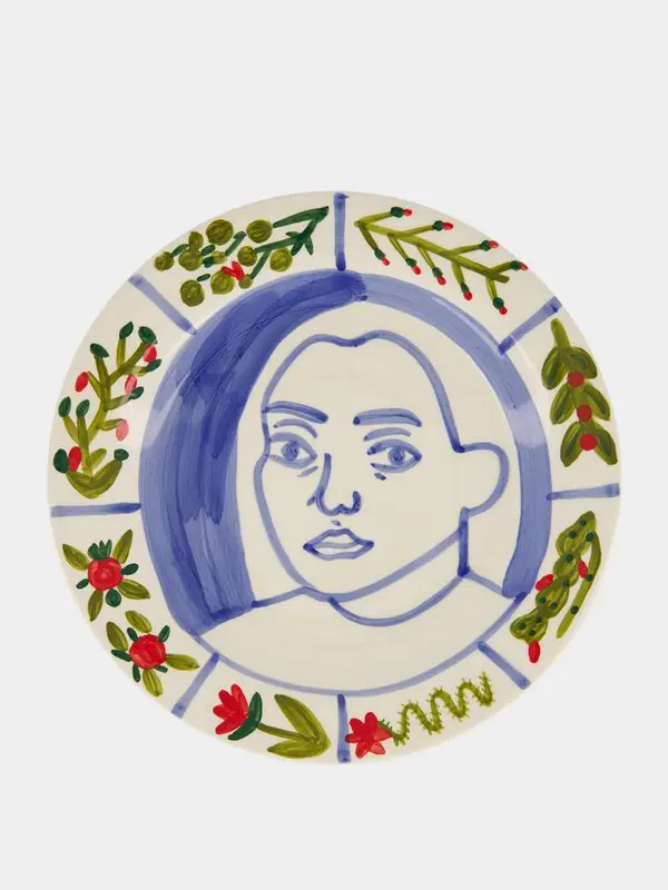 SERAX Inti Munay Set Of 2 Dinner Plates - Multicolour