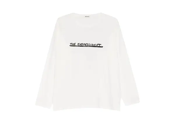 BODE Script T-shirt - Cream