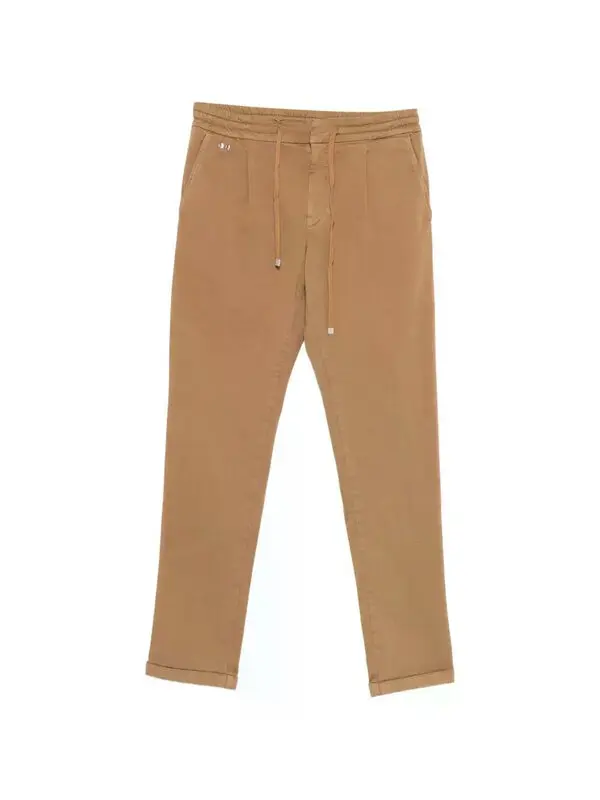 TRAMAROSSA Alvise Drawstring Trousers - Brown