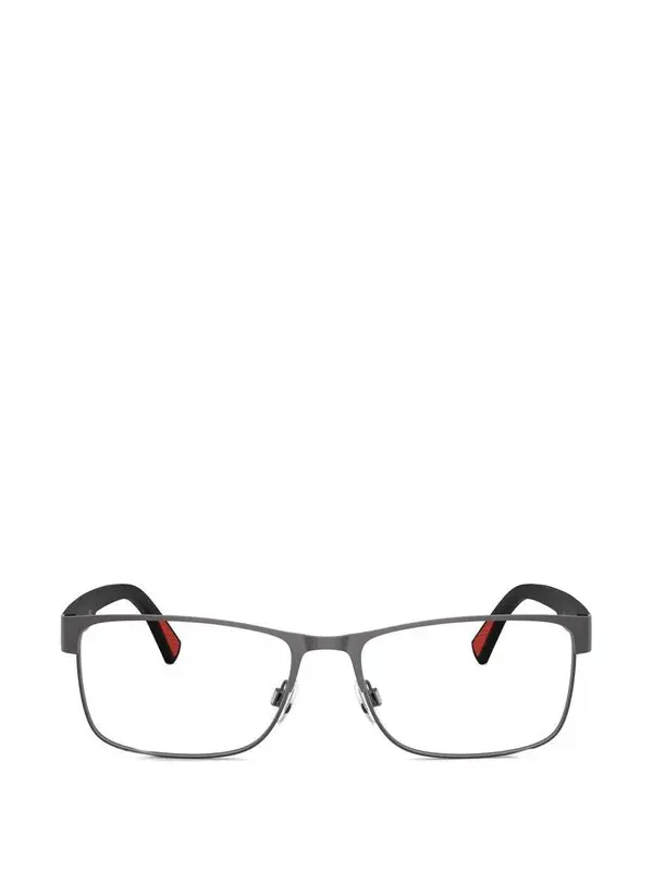 POLO RALPH LAUREN EYEWEAR Rectangle-frame Eyeglasses - Grey