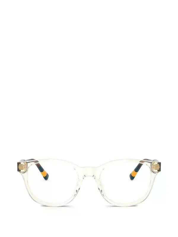 POLO RALPH LAUREN EYEWEAR Round Frame Glasses - Neutrals
