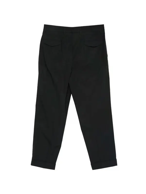 NEW YORK RESIDENT Pleated Turned-up Trousers