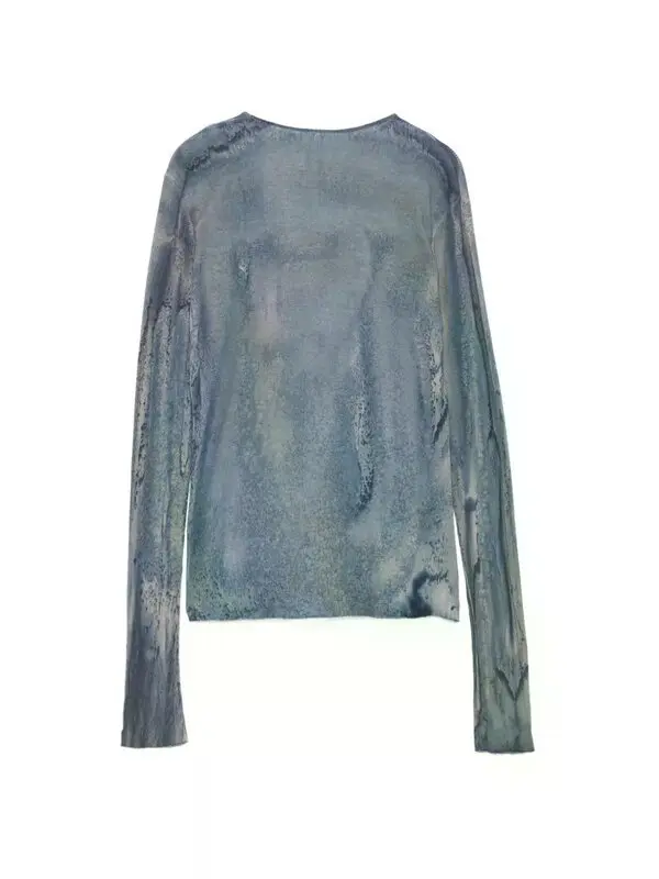 Masnada Acid-wash Blouse