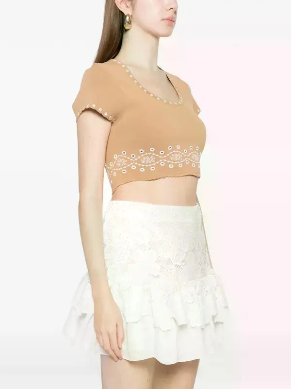 Sandro Cropped T-shirt