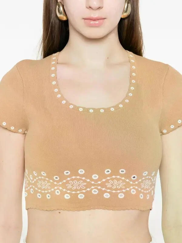 Sandro Cropped T-shirt
