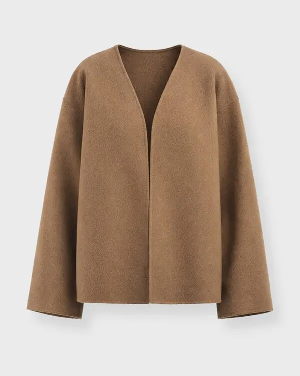 Almada Label Coat Alba - Tan