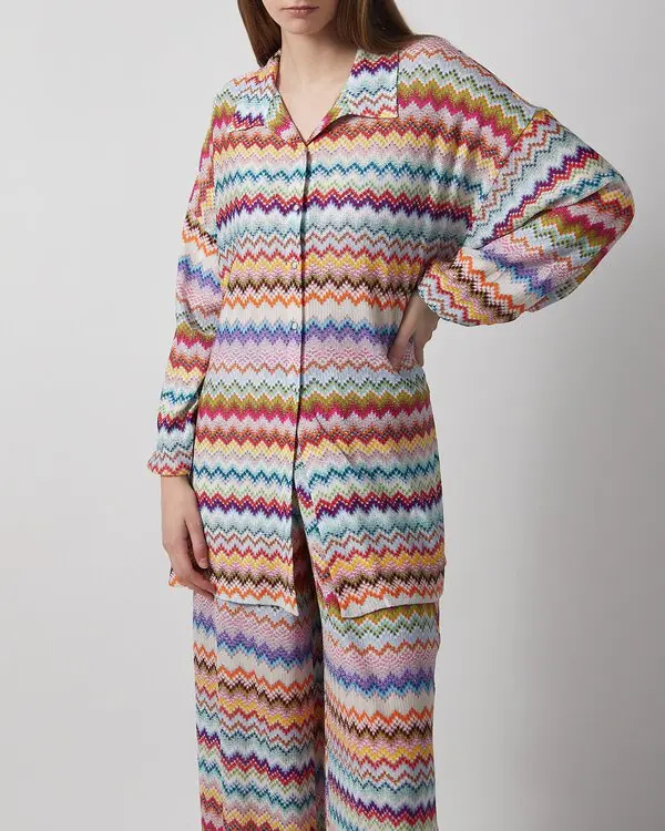 Missoni Chevron Zigzag Print Shirt - Multicolor