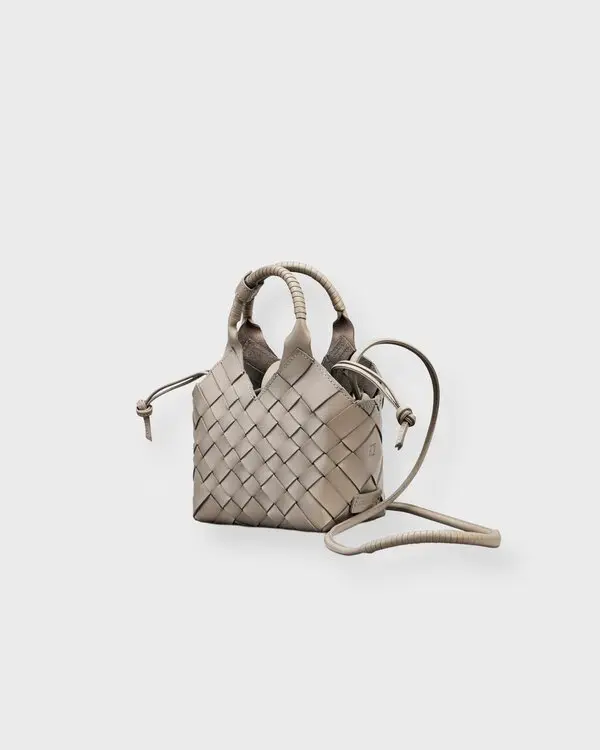 CALA & JADE Misu Mini Woven Leather Bag