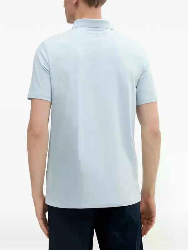 Karl Lagerfeld Logo-embroidered Polo Shirt