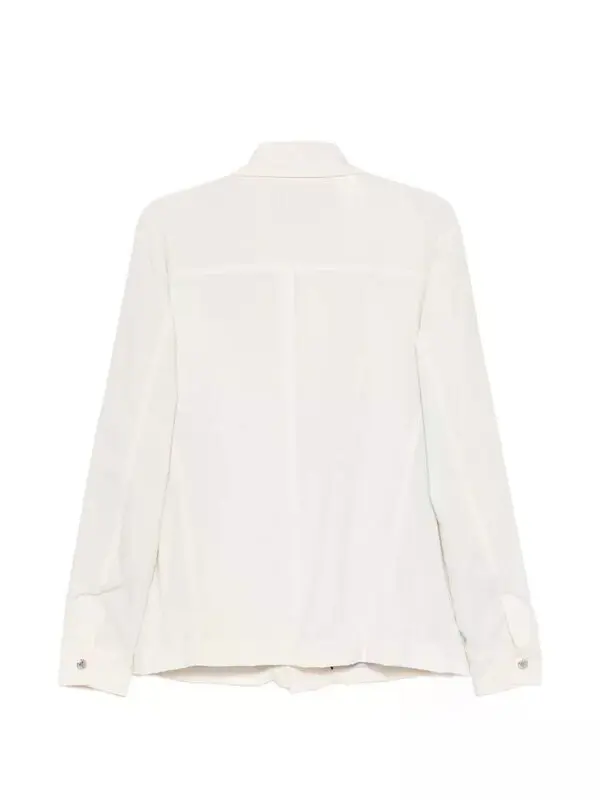 BARBA NAPOLI Press-stud Flap-pocket Shirt Jacket