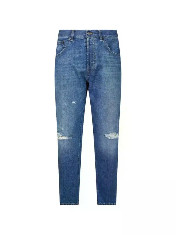 DONDUP Distressed Five-pocket Jeans