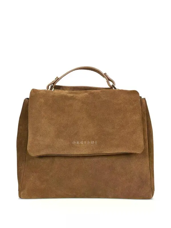 Orciani Suede Tote Bag