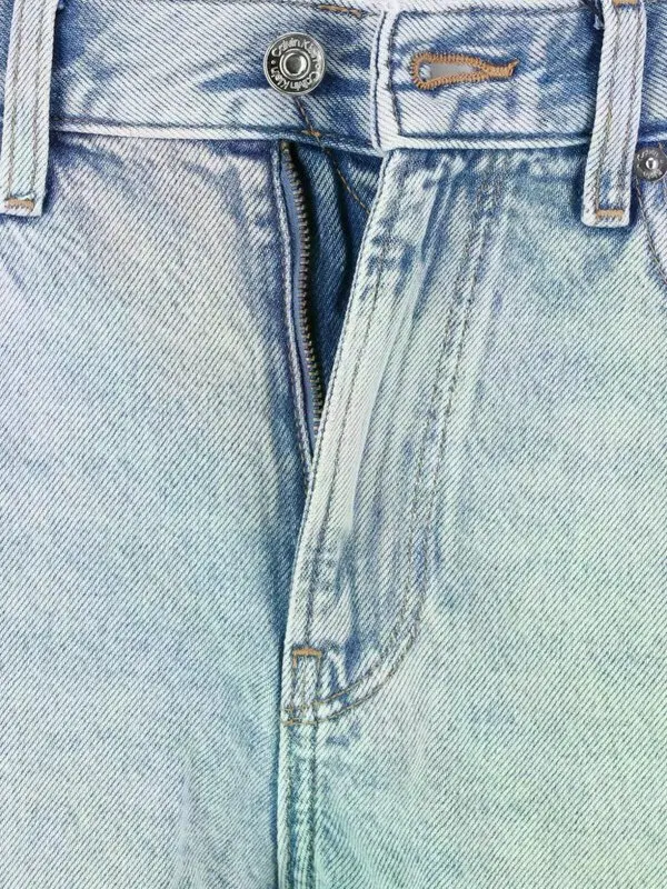 Calvin Klein Logo-patch Denim Shorts